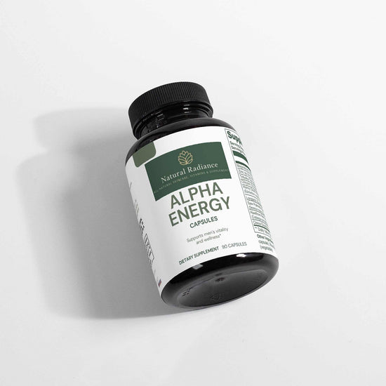 Alpha Energy-Men's Vitality Supplement for Energy, Heart & Bone ...